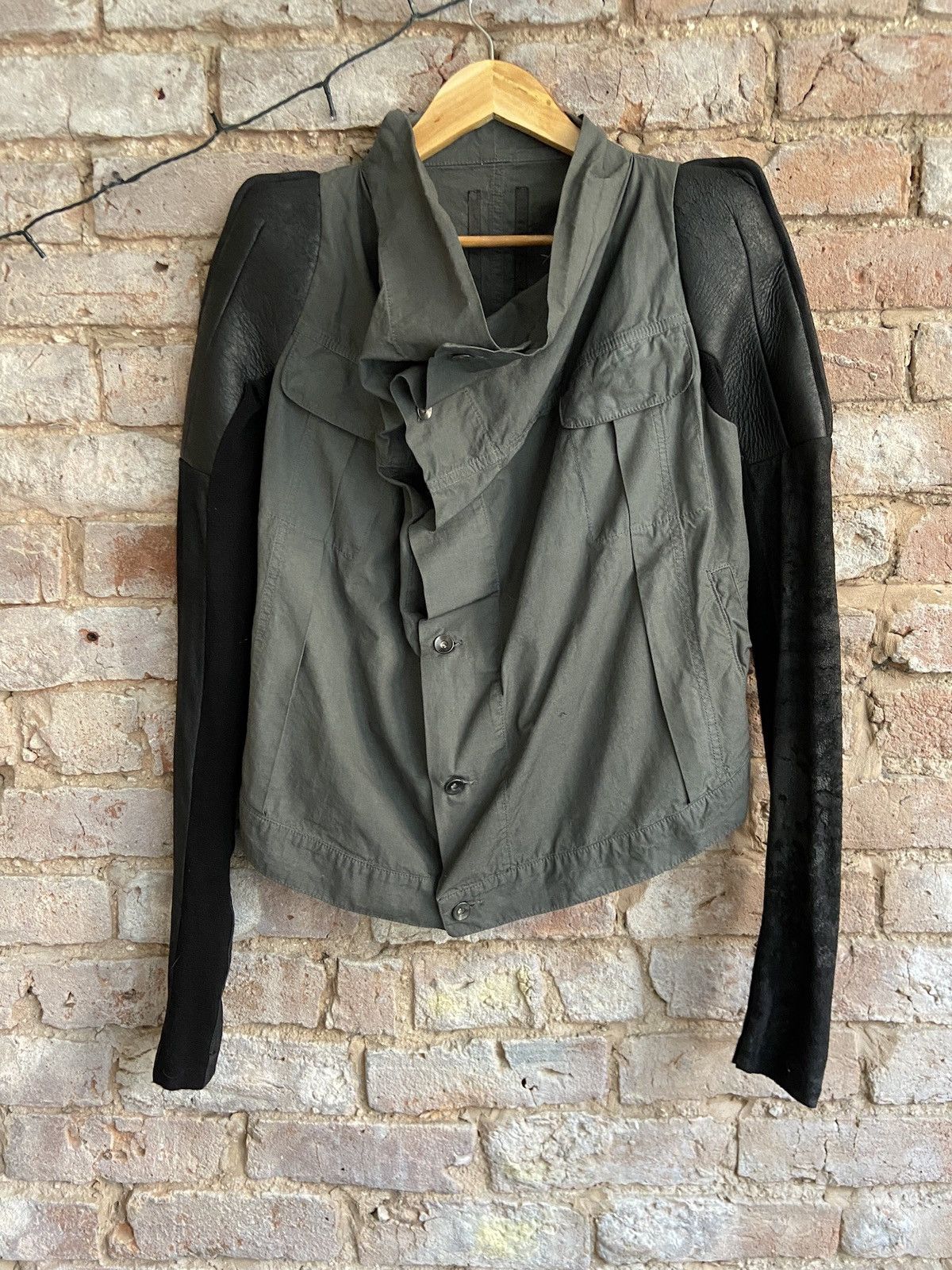 Rick Owens Rick Owens DRKSHDW Robot Shoulder Exploder Jacket | Grailed