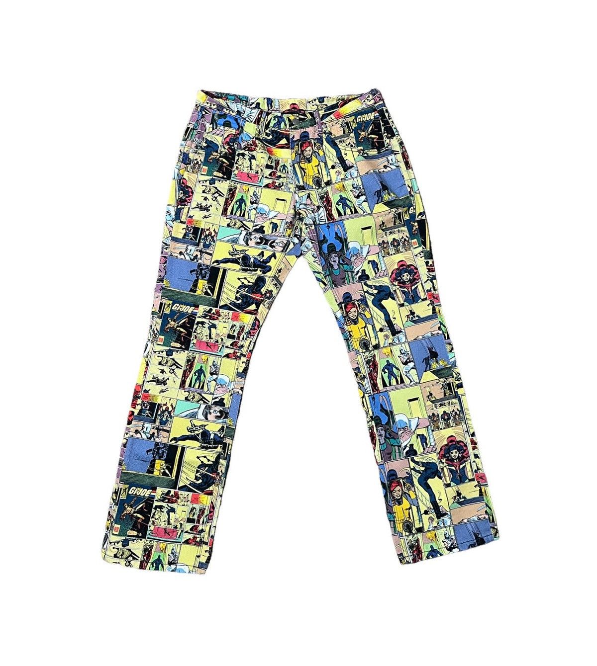 Imran Potato × Vintage 10 IN THE WORLD Imran Potato G.I Joe Comic Jeans ...