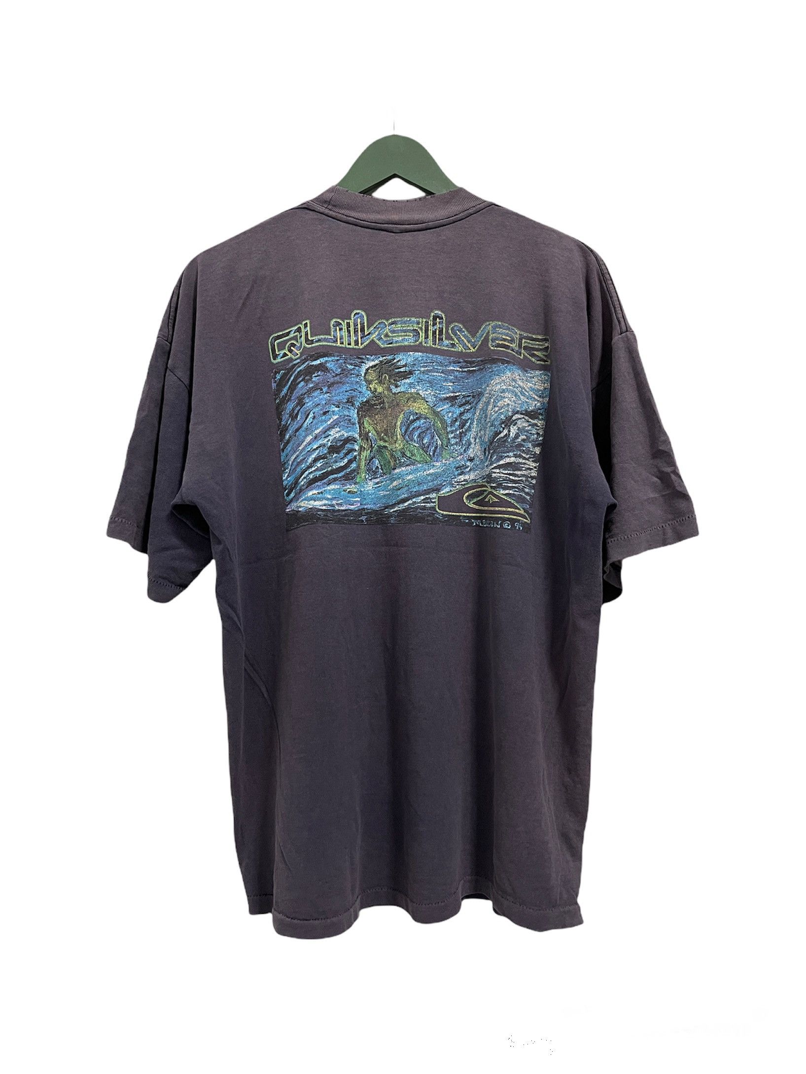 Made In Usa × Quicksilver × Vintage Vintage 1994 Single Stitch Sun ...