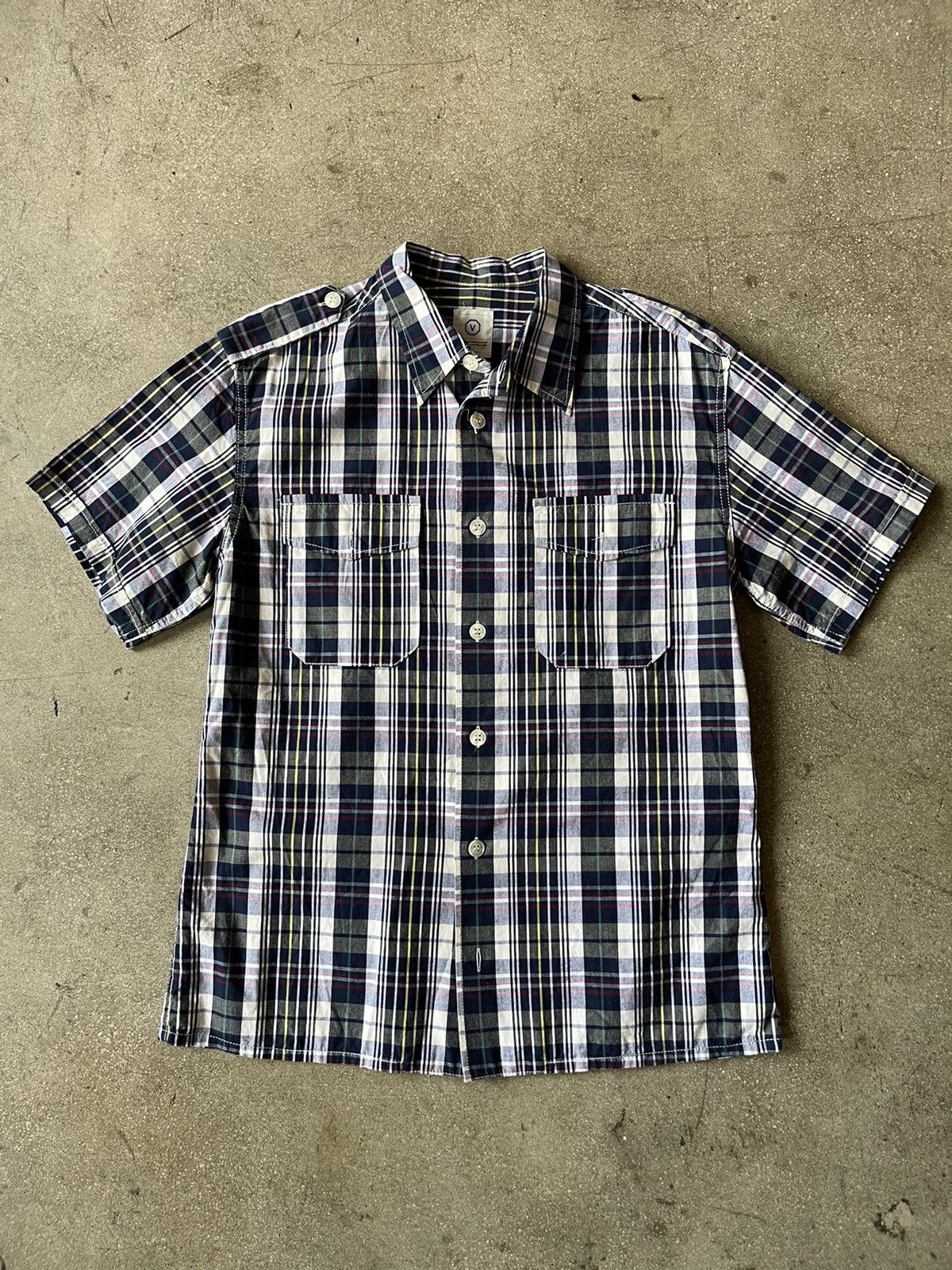 Visvim Visvim Short Sleeve Plaid Button up | Grailed
