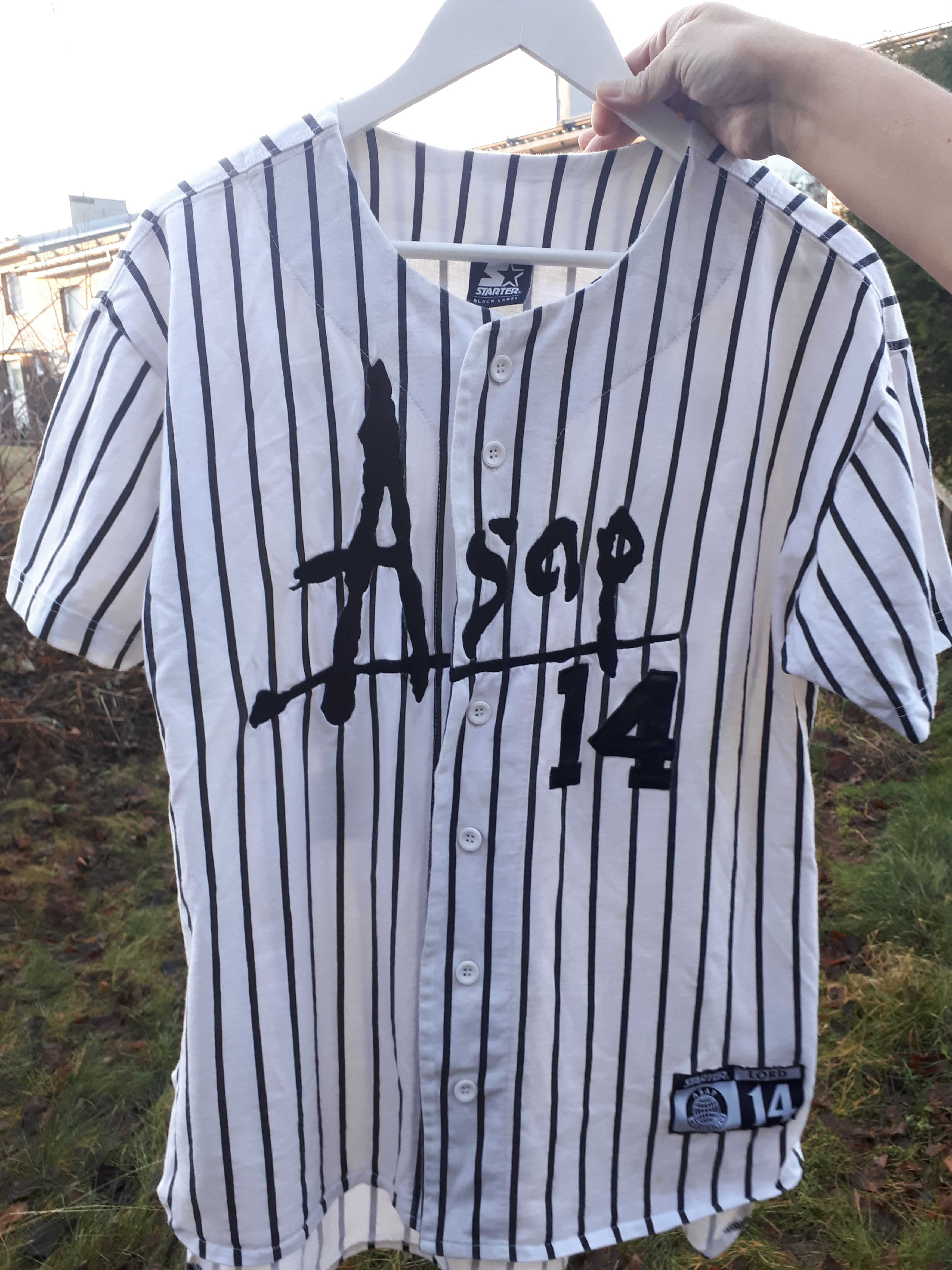 Asap Rocky × Starter ASAP Worldwide X Starter Baseball Jersey | Grailed