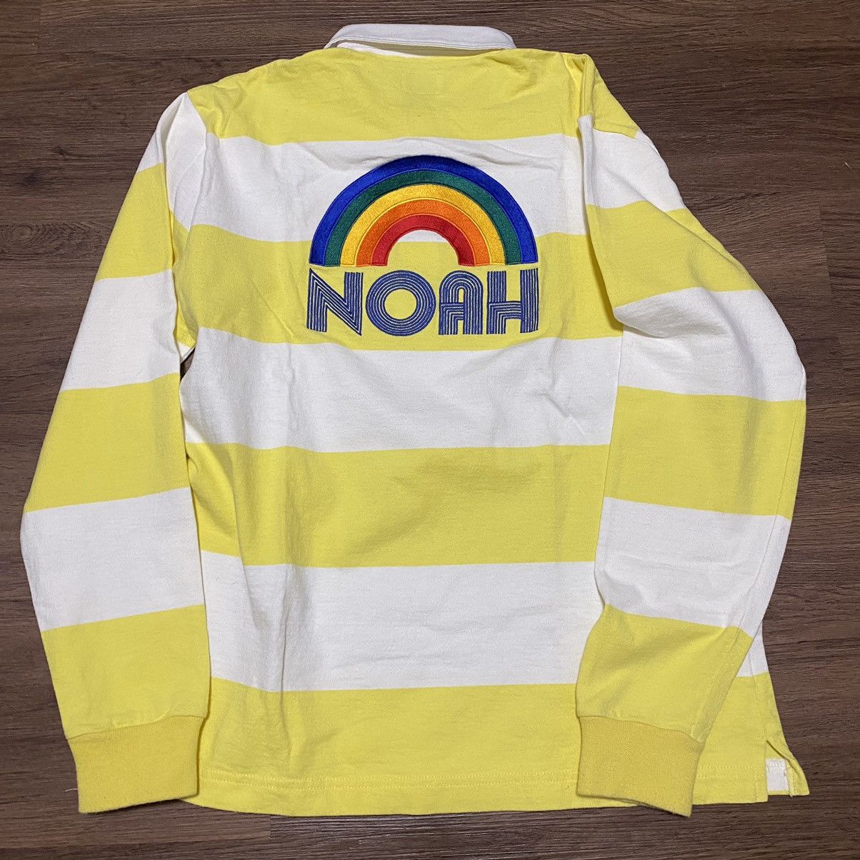 Noah Stripes Rainbow Rugby Shirt | Grailed