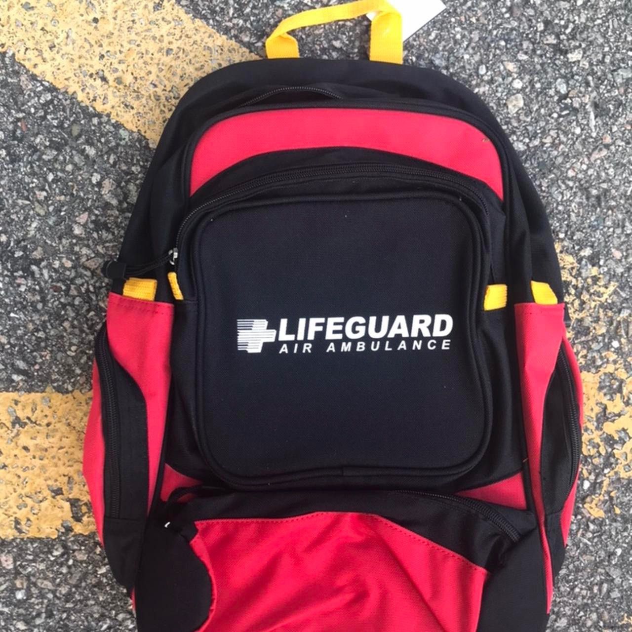 Vintage Vintage Lifeguard Air Ambulance Backpack beach bag | Grailed