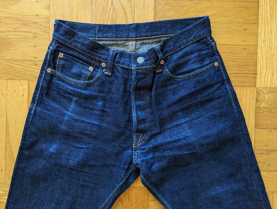 Pure Blue Japan SLB-019 16.5oz Rinsed Selvedge Denim - Relaxed Tapered ...
