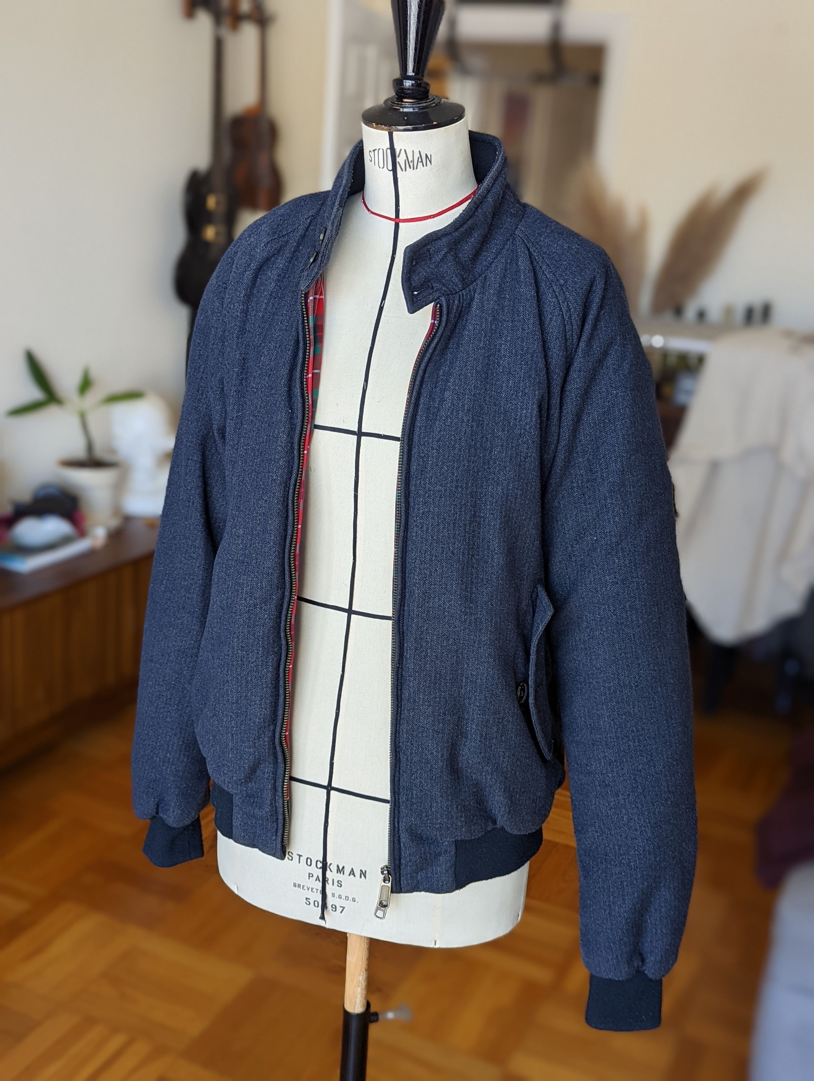 Baracuta G9 Modern Classic - Micro Herringbone Wool Cotton | Grailed