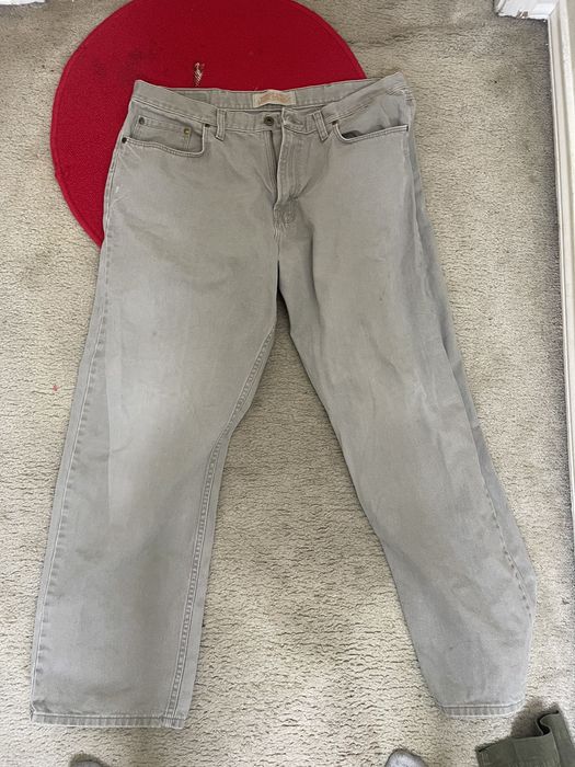 Vintage Vintage Sand Wash Denim Jeans | Grailed
