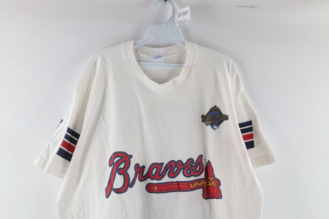 Vintage Vintage 90s 1995 World Series Champions Braves T-Shirt | Grailed