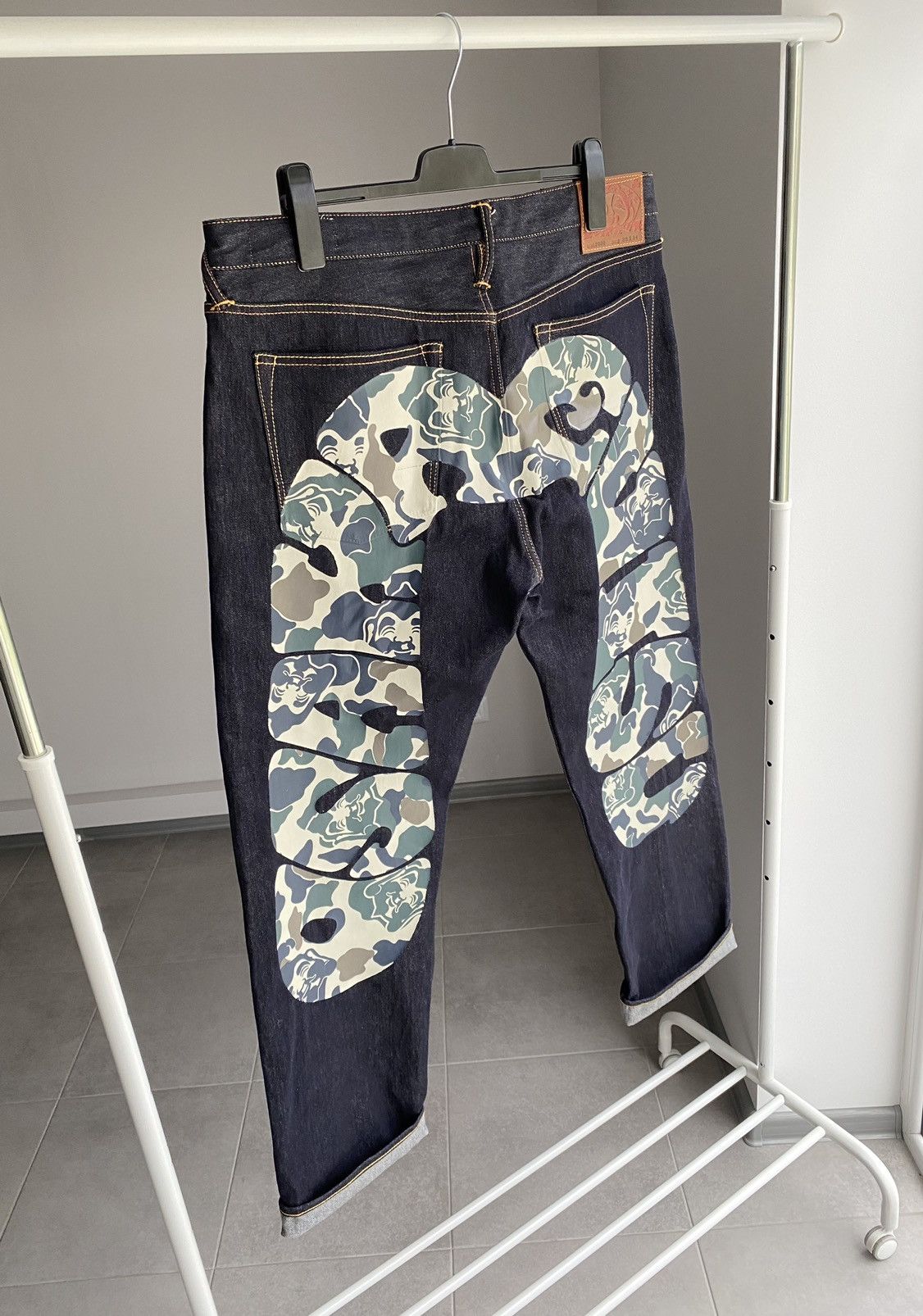 Evisu × Streetwear Evisu Jeans Bape Style | Grailed