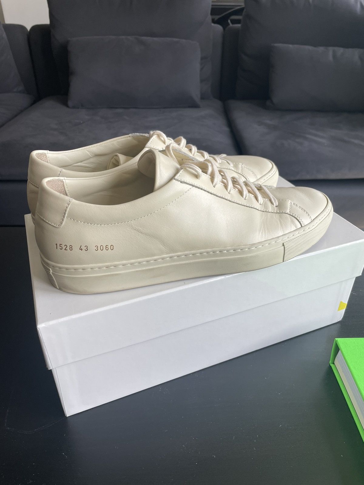 Common Projects Off-White/Egg Shell/Cream Achilles Low | Grailed