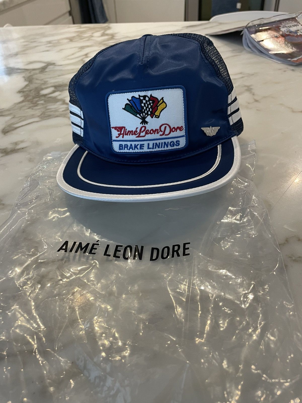 Aime Leon Dore Satin pit Crew hat | Grailed