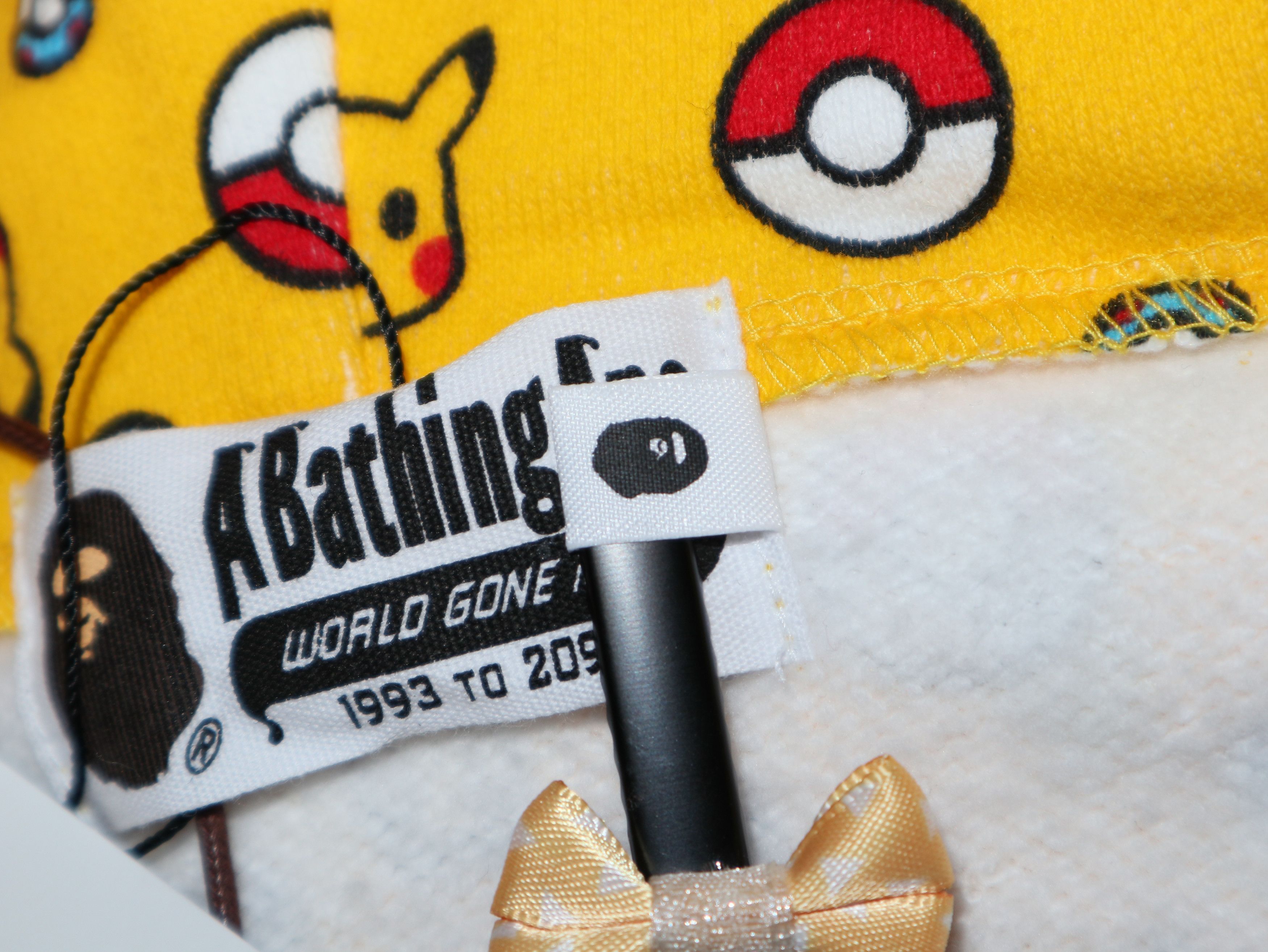 Bape Bape x Pokémon Pikachu Pokeball Full Zip Hoodie | Grailed