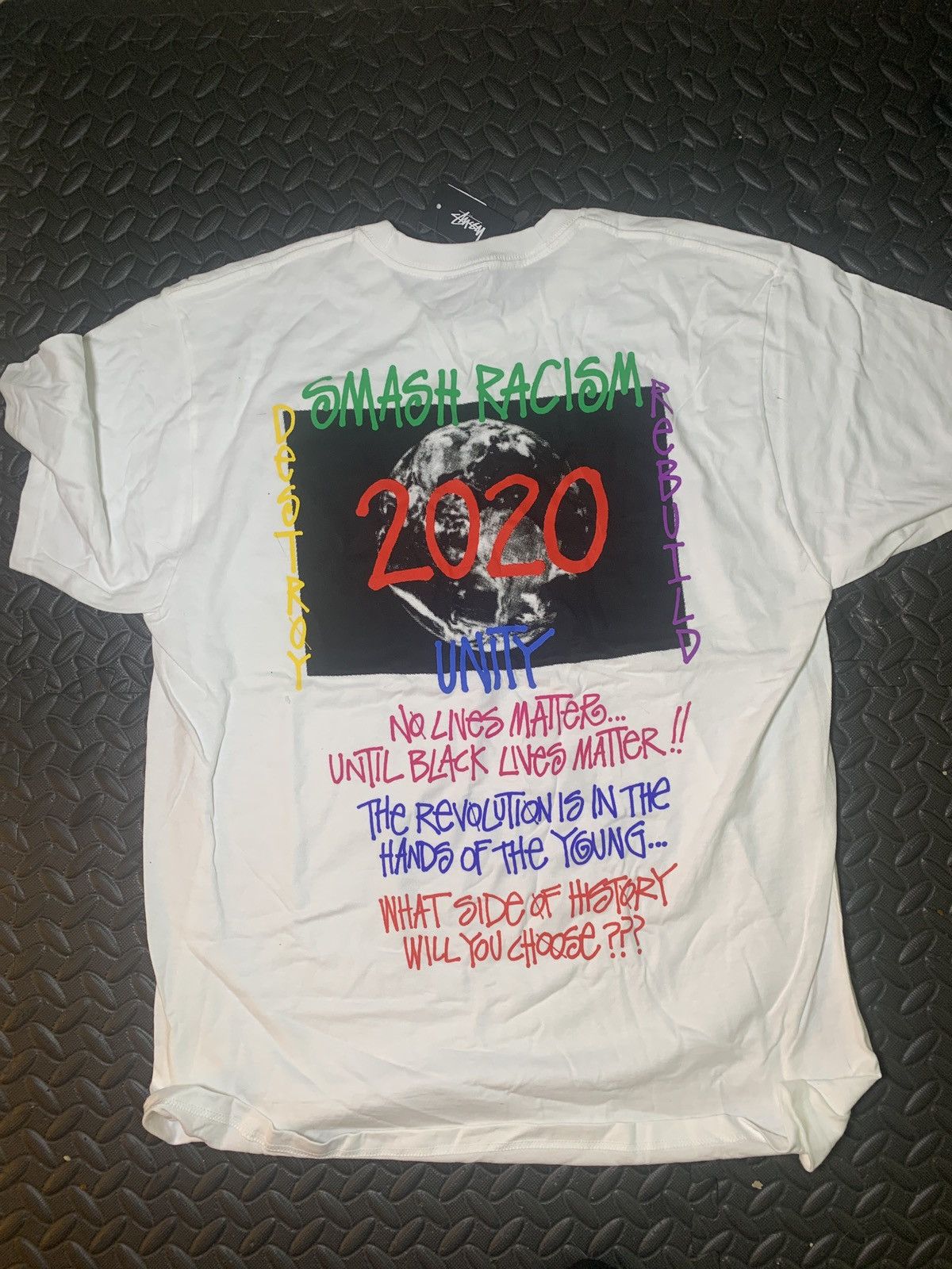 Stussy Stussy smash racism 2020 blm | Grailed