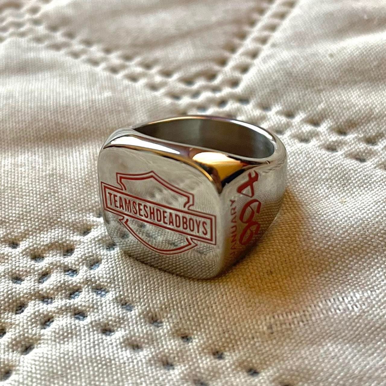 Bones × Team Sesh × Teamsesh Teamsesh Deadboy MC Ring | Grailed