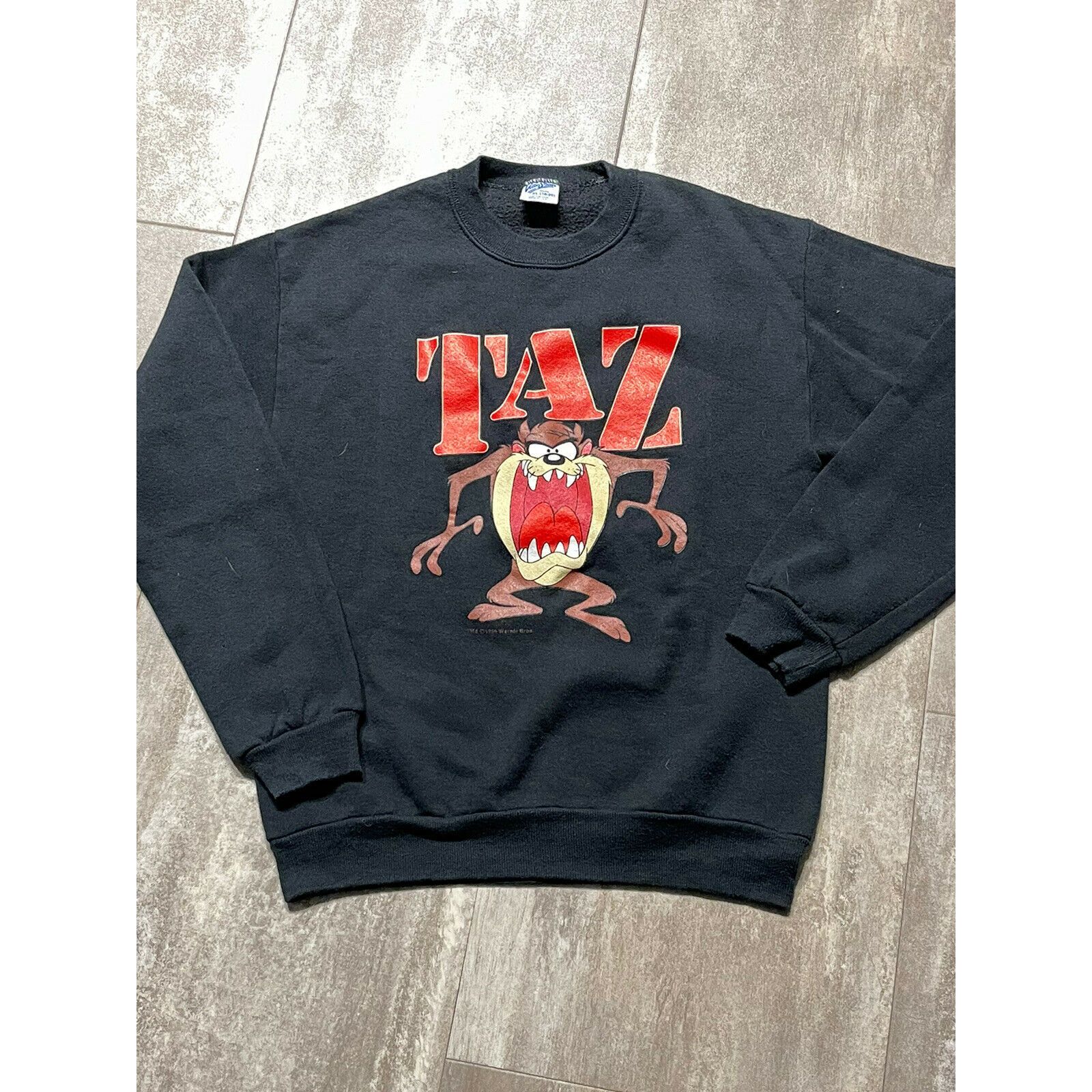 Vintage Warner Bros Studio Store TAZ Men’s Sweatshirt Y-XL 1996 ...