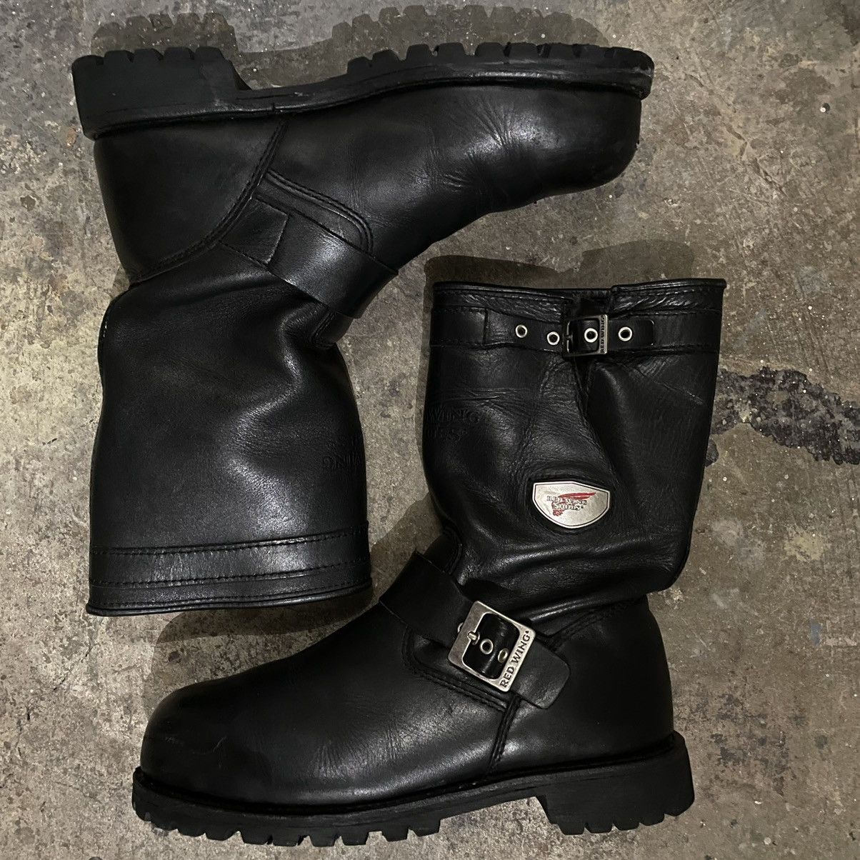 Red Wing Red Wing Engineer Boots with Lug Sole | Grailed