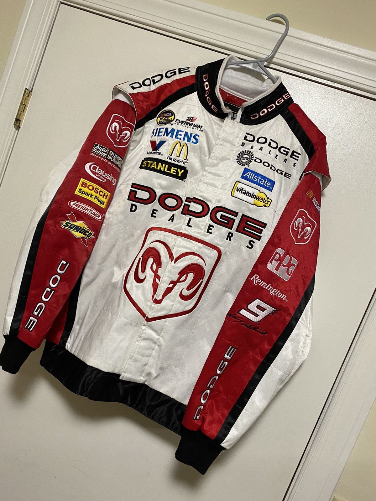 NASCAR × Vintage Vintage 2000s Nascar Dodge Racing Jacket | Grailed