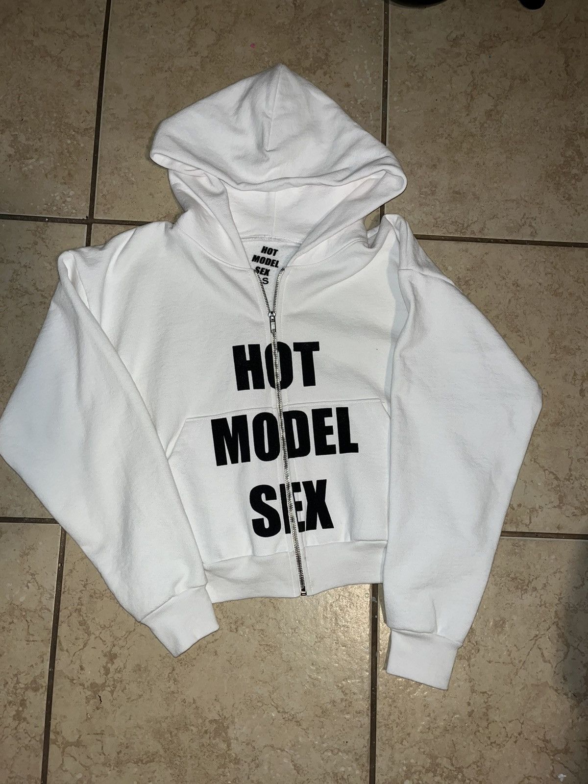 Joy Divizn Hot Model Sex Cropped Zip Up Jacket Grailed