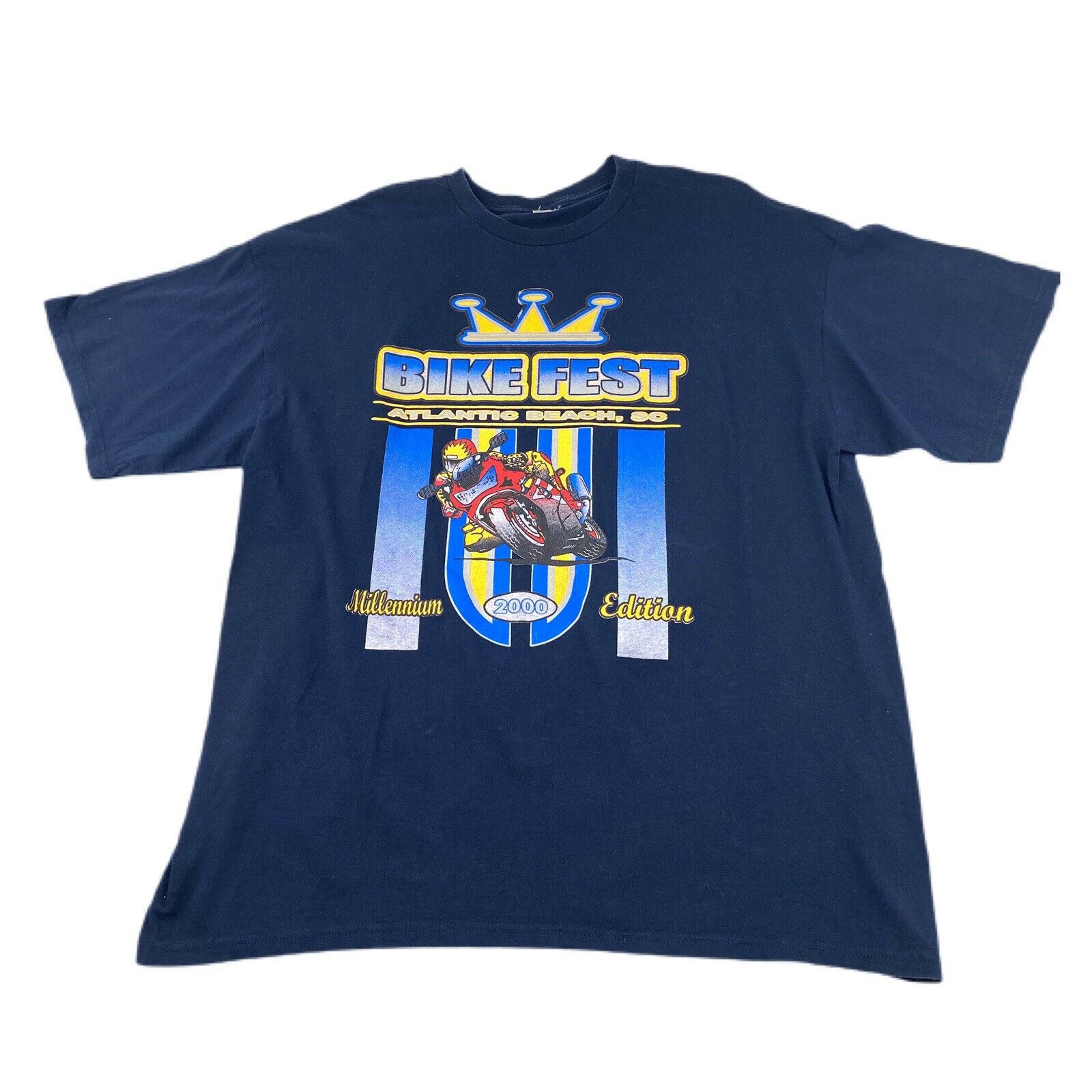 Vintage Vintage Y2K Bikefest Millennium Retro Motorcycle Suzuki XL ...