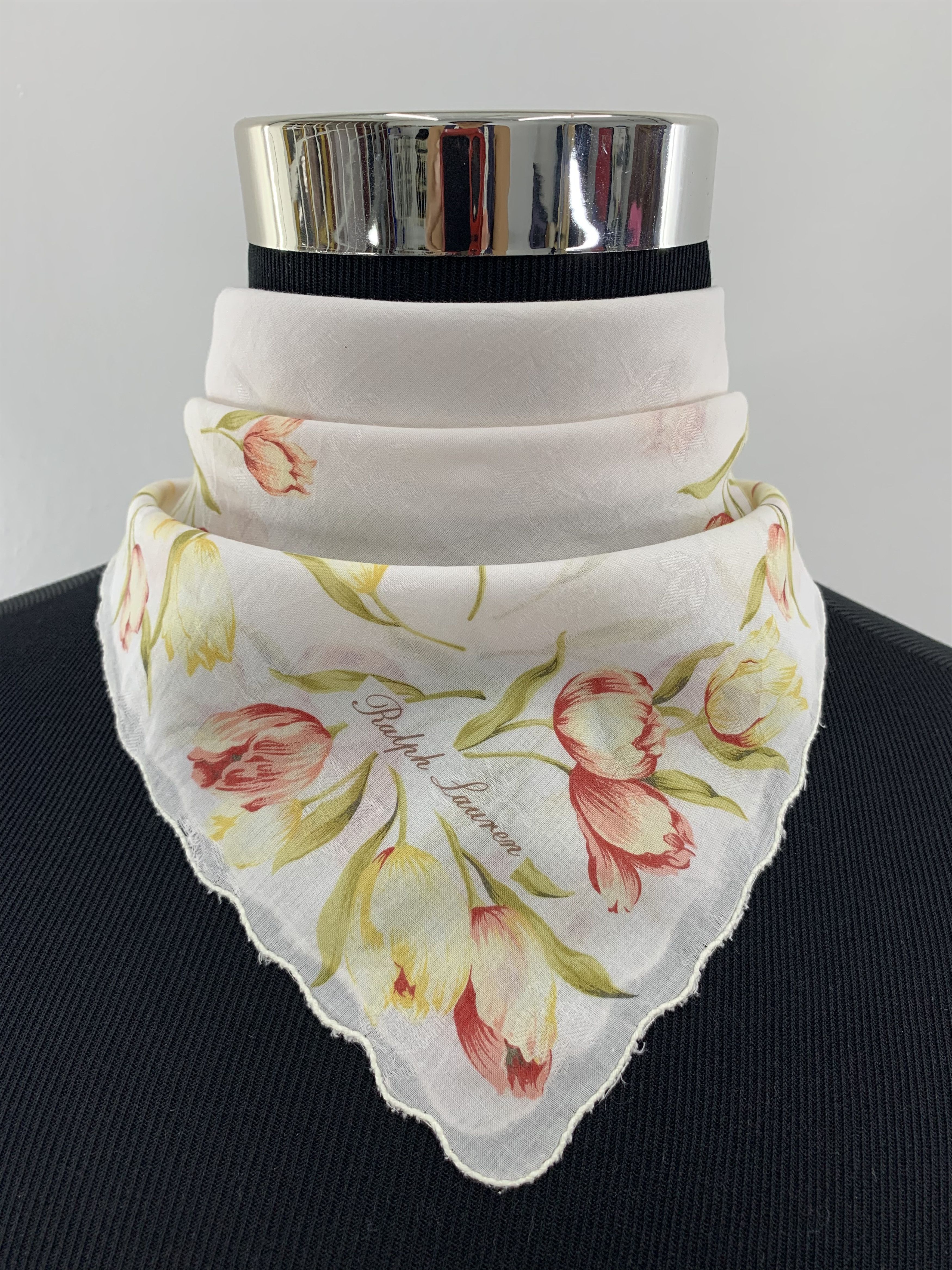 Ralph Lauren Vintage 90s Ralph Lauren Handkerchief / Bandana - D6065 ...