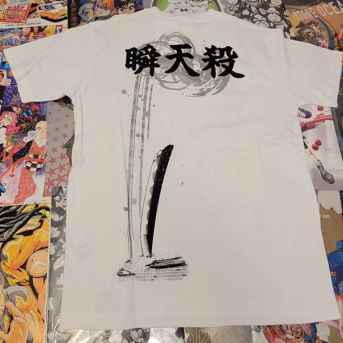 Japanese Brand rurouni kenshin seta sojiro anime T-shirt mega print ...