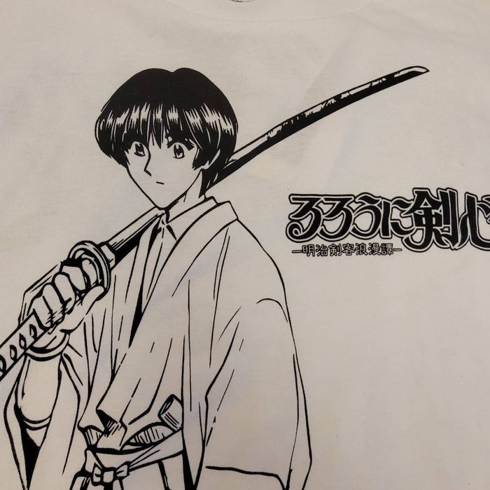 Japanese Brand rurouni kenshin seta sojiro anime T-shirt mega print ...