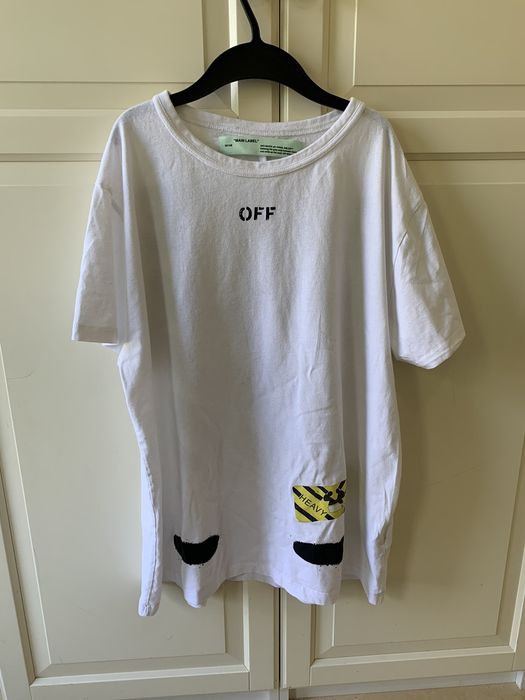 Off-White Off White Spray Paint Tee Shirt | Grailed