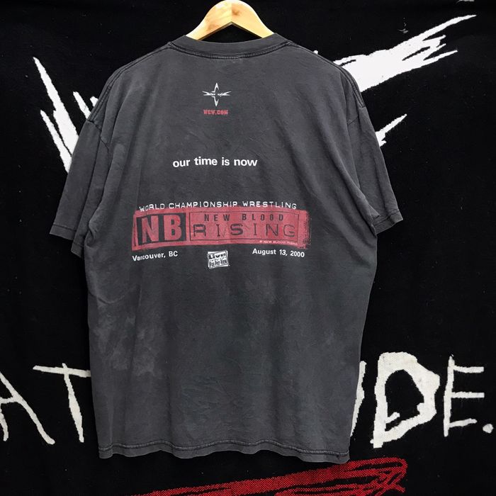 Vintage New Blood Rising WCW PPV Vintage 2000 Wrestling Shirt | Grailed