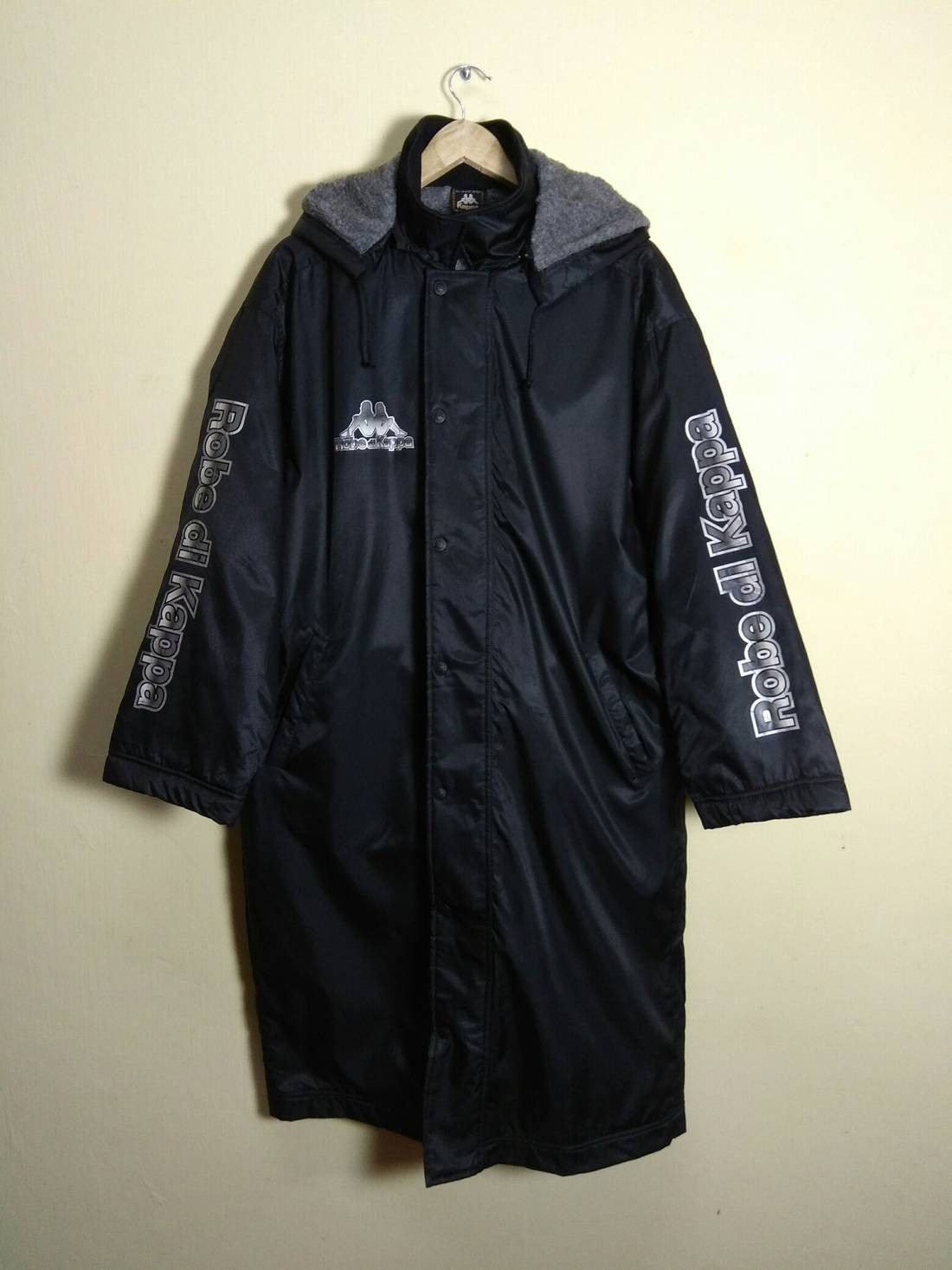Kappa Robe di Kappa Long Jacket Big Logo Everywhere | Grailed