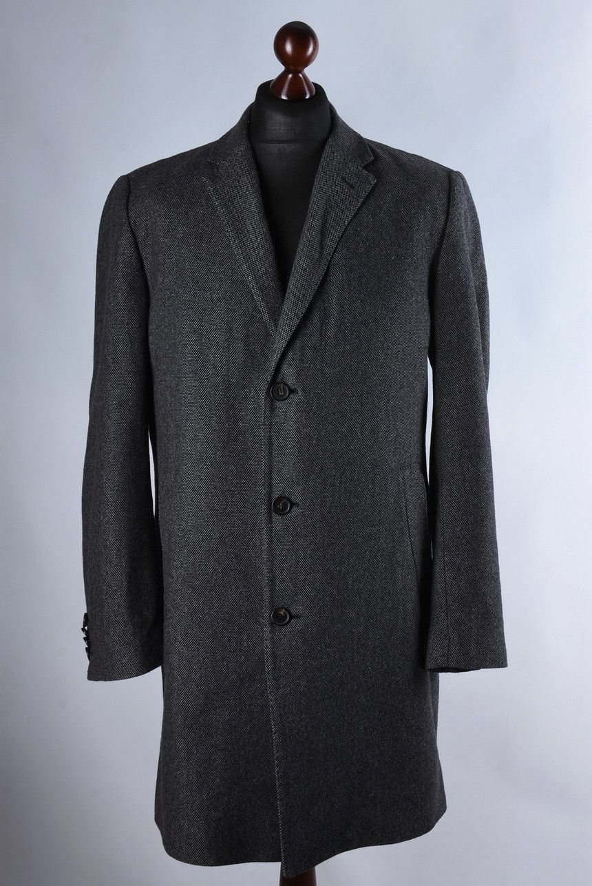 Hugo Boss Hugo Boss Classic Stratus Wool Long Trench Coat | Grailed