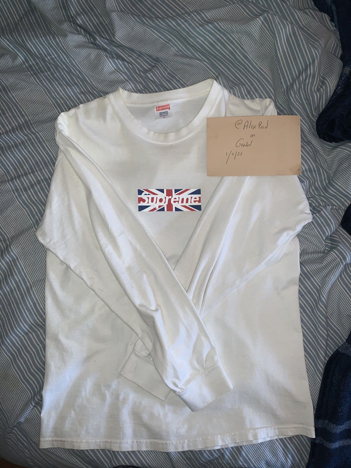 Supreme Supreme Union Jack box logo 2011 | Grailed