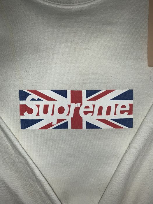 Supreme Supreme Union Jack box logo 2011 | Grailed