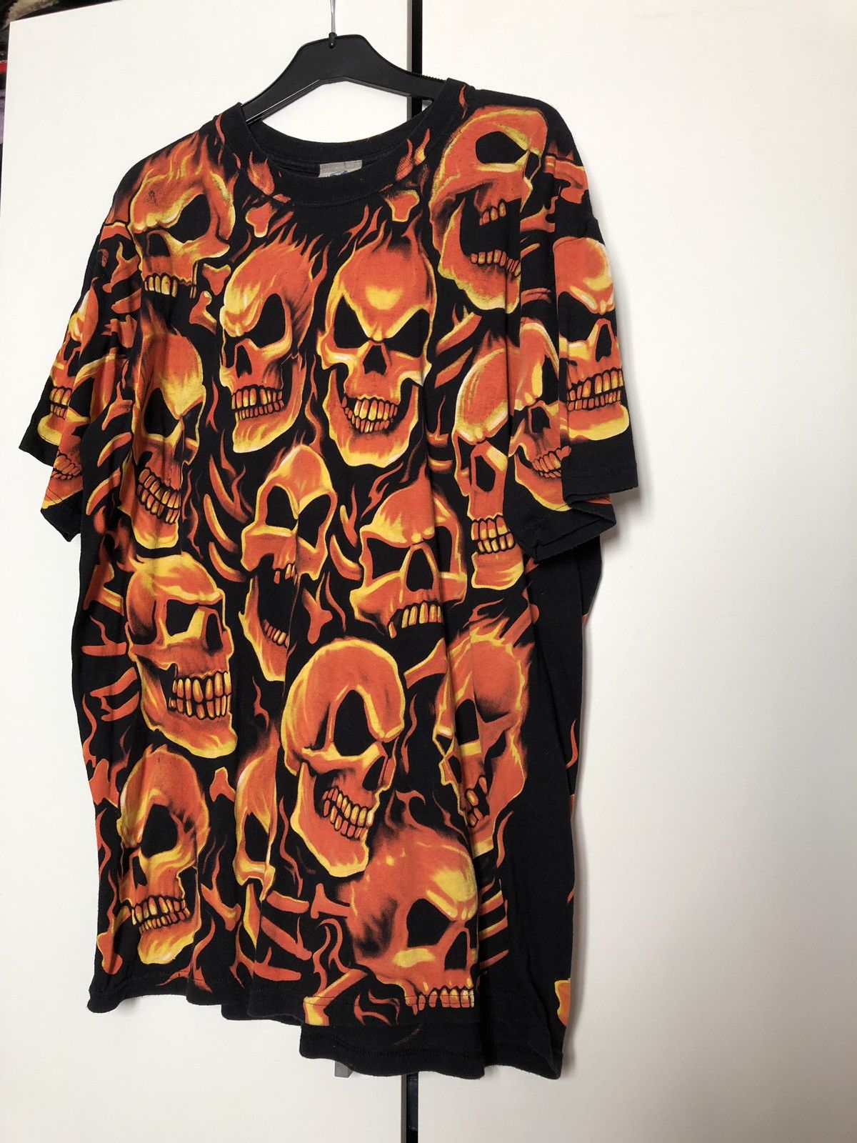 Liquid Blue Skull Tee | Grailed