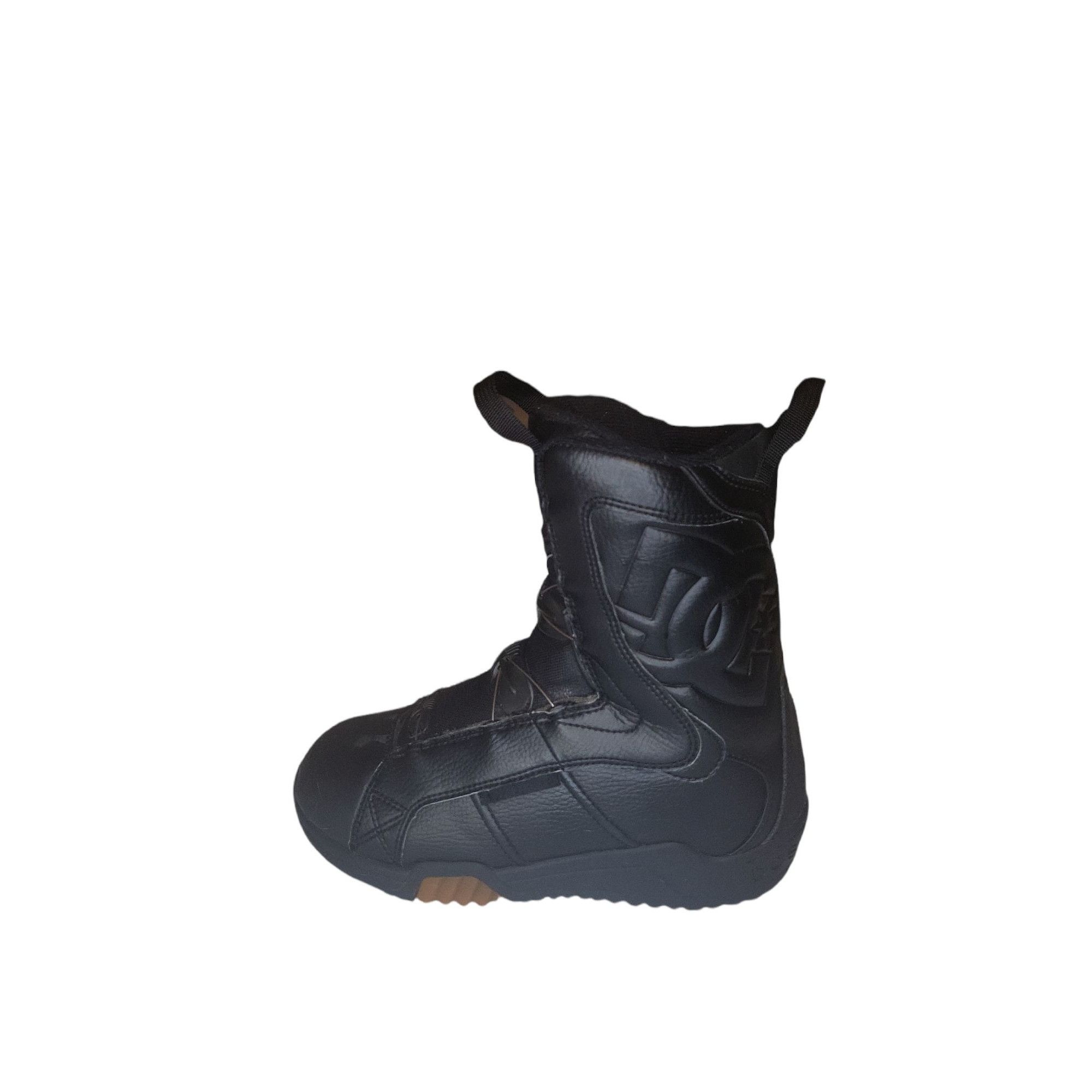 Dc DC Emblem Kids Snowboard Sz 6K Adjustable Boot | Grailed