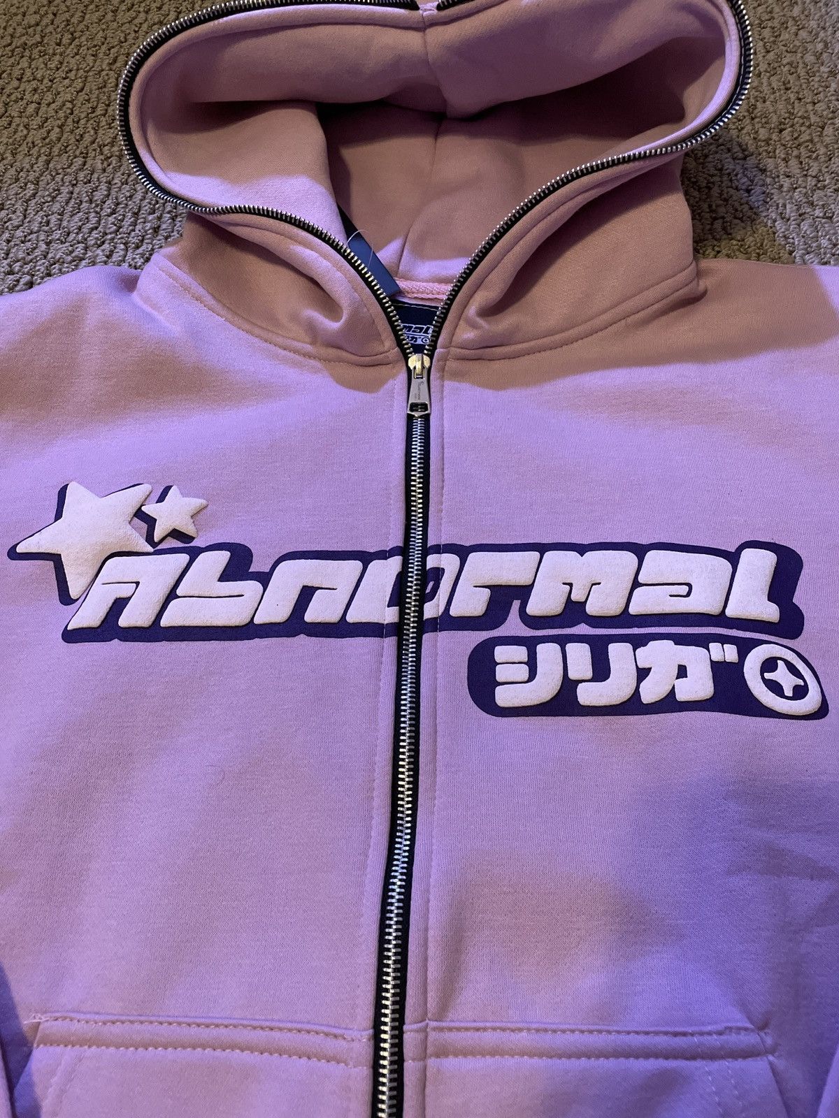 Japanese Brand abnormal full zip up hoodie | Grailed