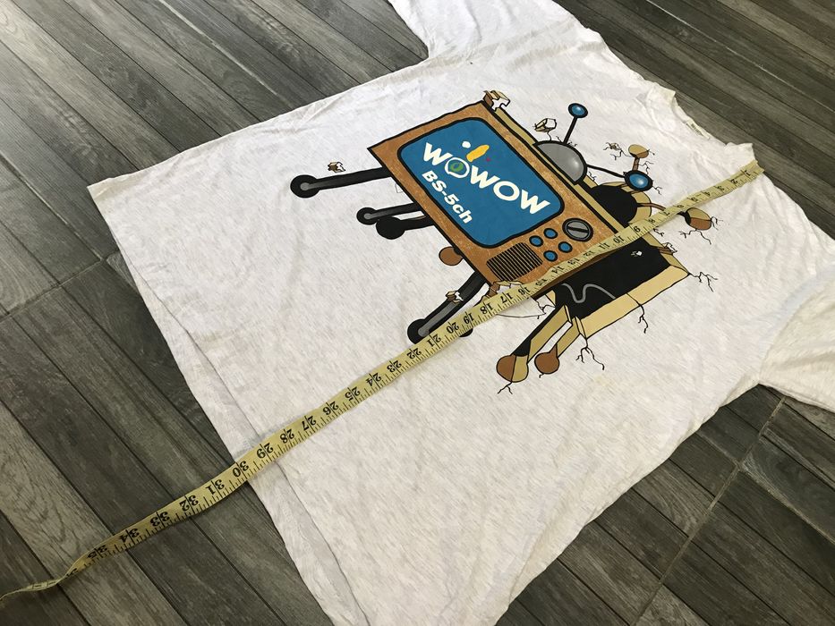 Vintage VINTAGE WOWOW BS-5CH T SHIRT BY NUTMEG MILLS | Grailed