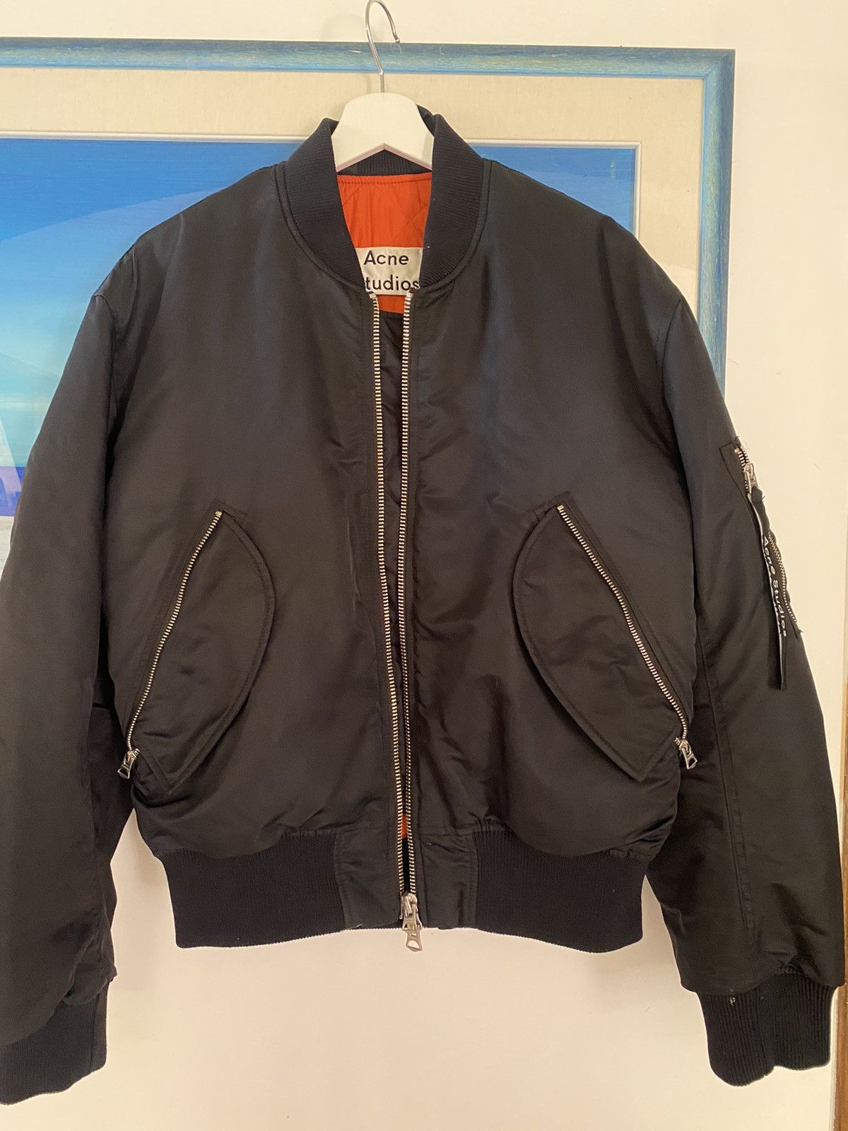 Acne Studios ACNE STUDIOS MAKIO MA-1 BOMBER JACKET | Grailed