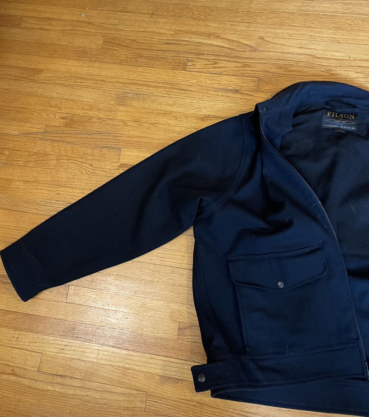 Filson Filson Wool Zip-up Work Jacket | Grailed