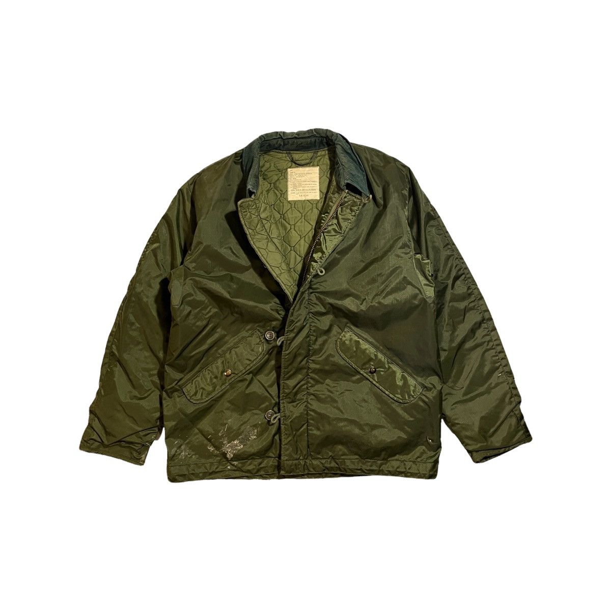 Military × Vintage 50s Military Impermeable Extreme Cold Weather Jacket ...