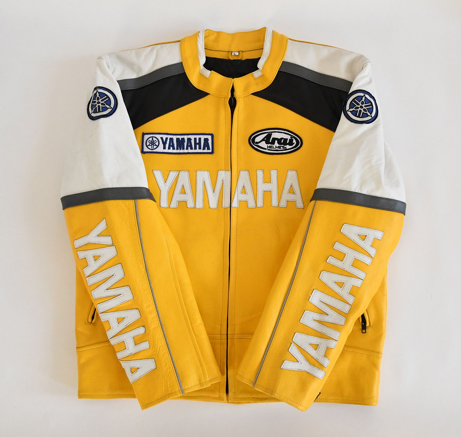 Yamaha Yamaha Leather Motorcycle Jacket | Grailed