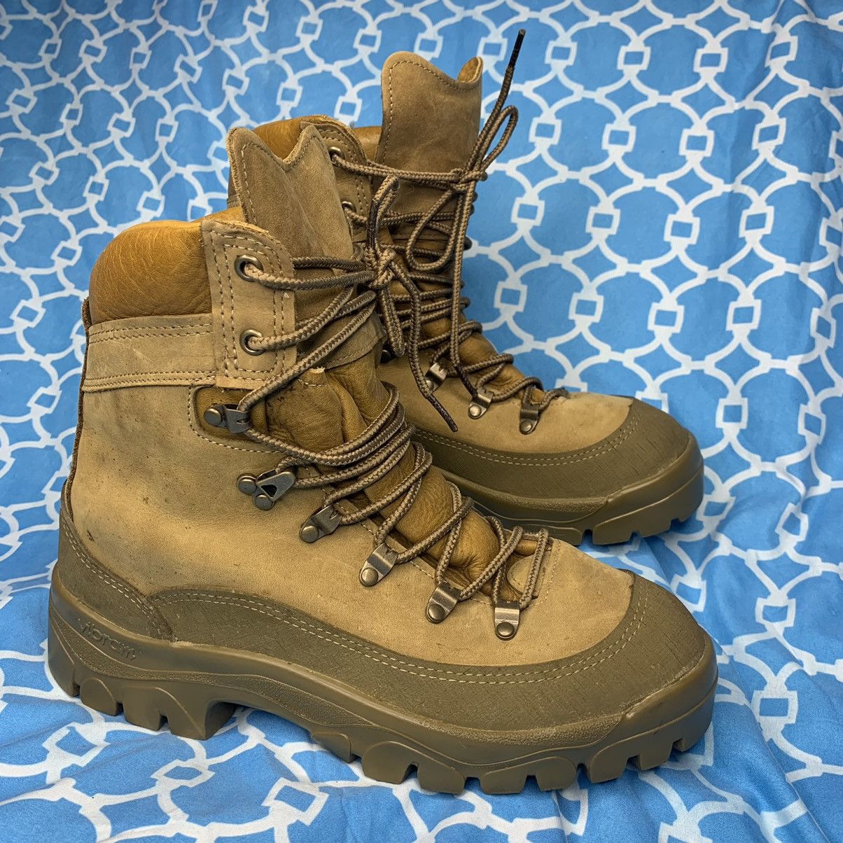 Vibram Mountain Combat Hiker Men’s 8.5 Vibram Sole Military Boots | Grailed