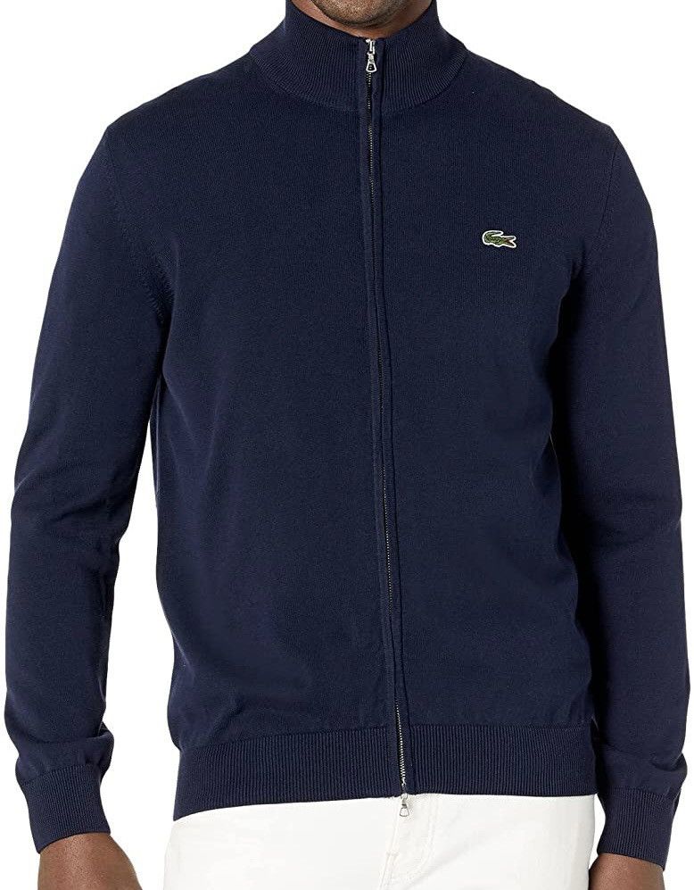 Lacoste Lacoste Full Zip Knit Sweater | Grailed