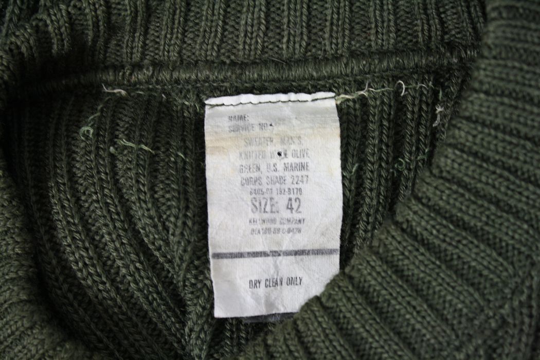 Vintage Vintage 80s USMC Military Issue Commando Sweater 42 | Grailed