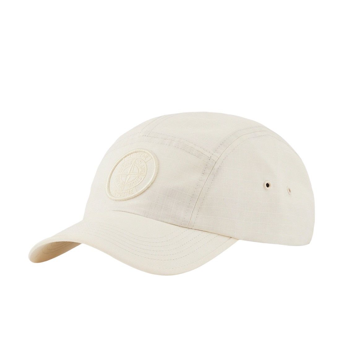 Supreme Supreme x Stone Island Reactive Ice Camo Ripstop Camp Cap | Grailed