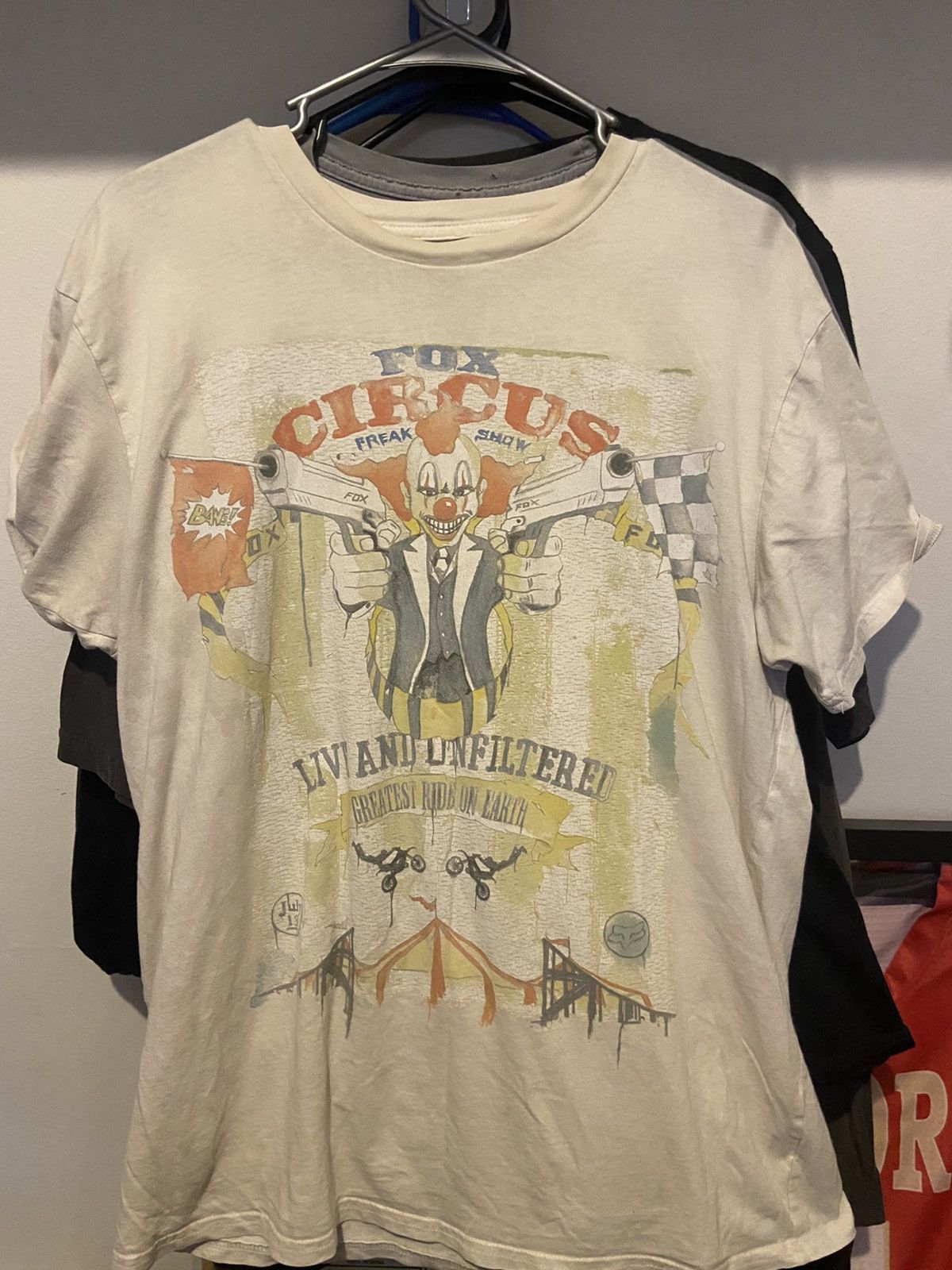 Vintage Vintage Fox Racing Circus Tee 🔥 | Grailed