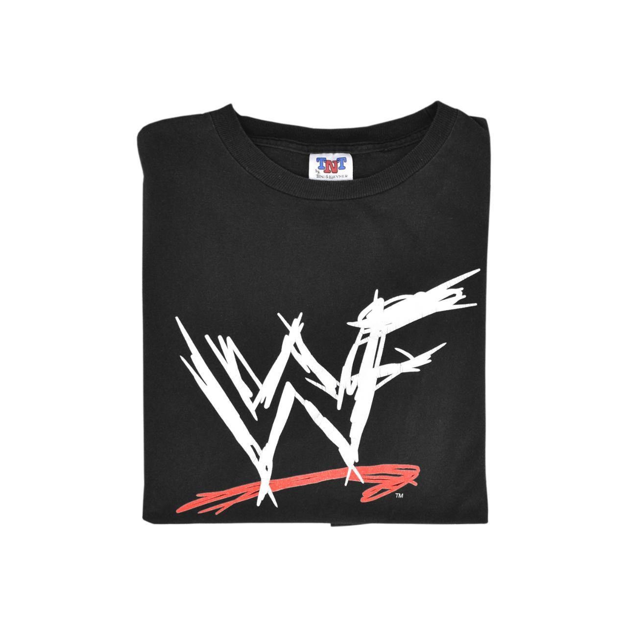 Vintage WWF Scratch Logo T-Shirt | Grailed