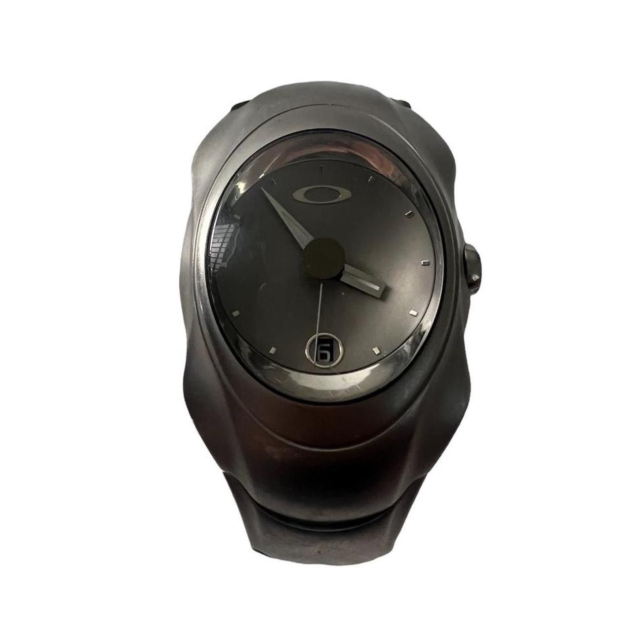 Oakley OAKLEY Time Bomb Titanium Automatic Date Men's Watch X-Metal ...