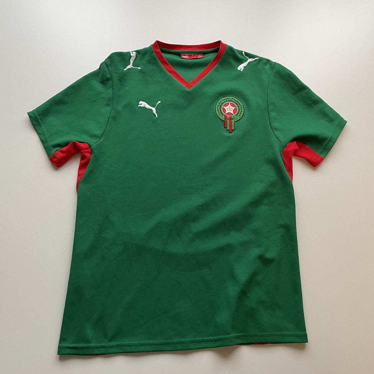Vintage Vintage Puma Morocco soccer jersey | Grailed