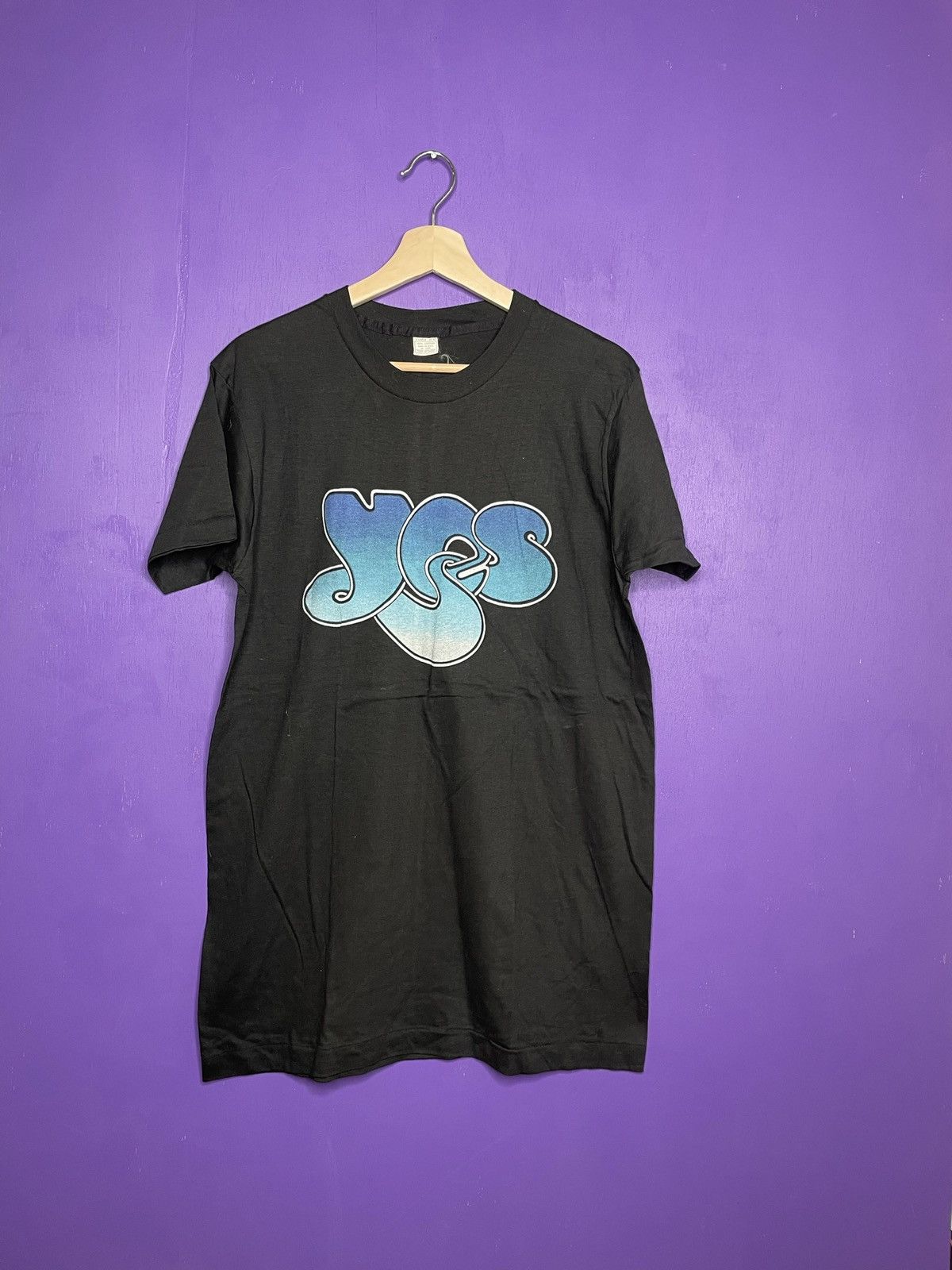Vintage Vintage 80s yes band tour t-shirt | Grailed