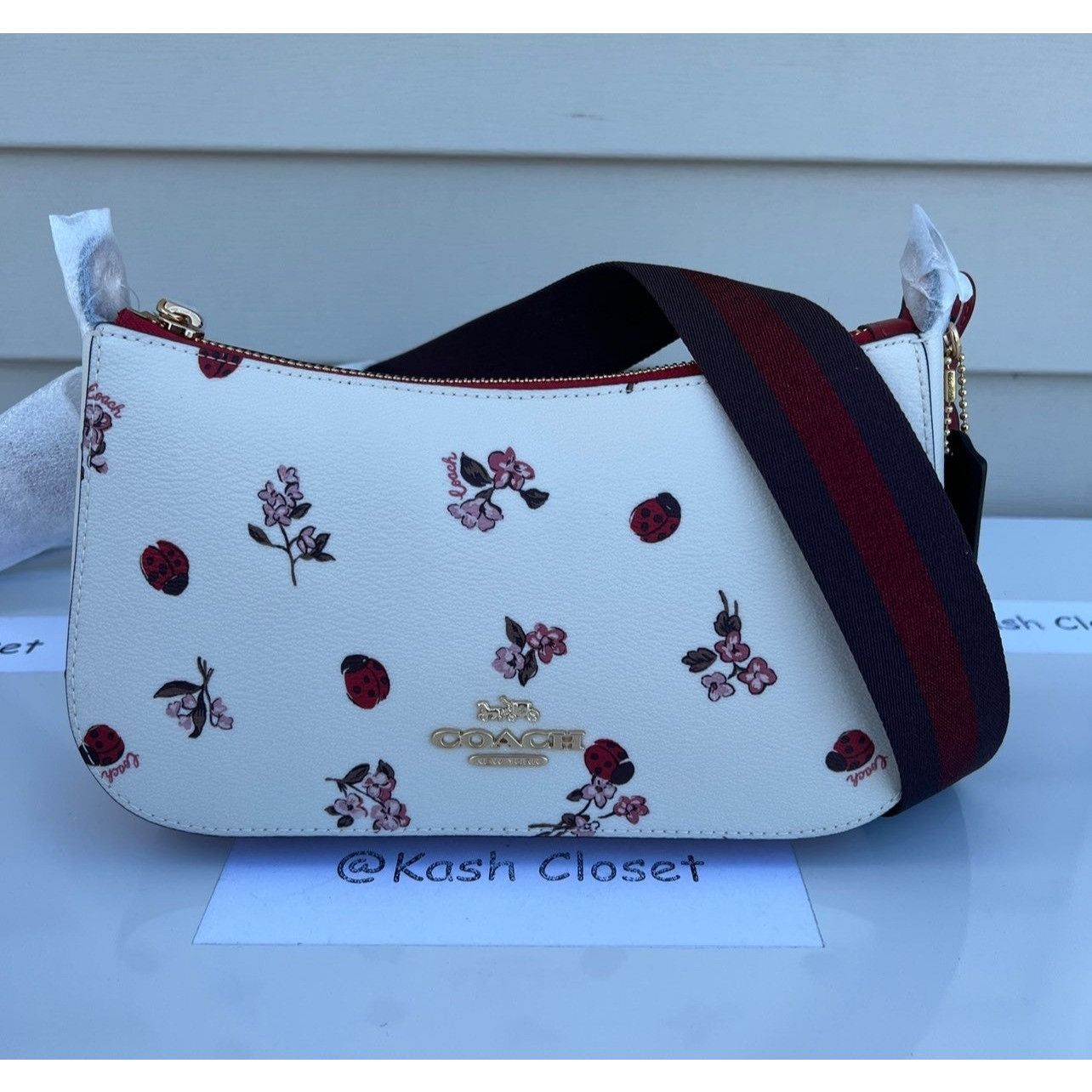 Coach Coach Jes Baguette With Ladybug Floral Print | Grailed