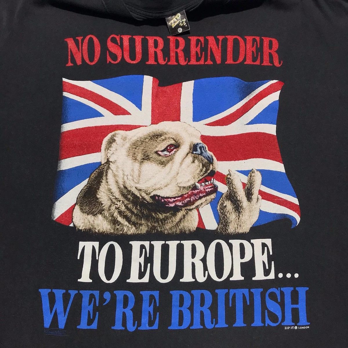 Vintage No Surrender to Europe… We’re British Bulldog Tee | Grailed